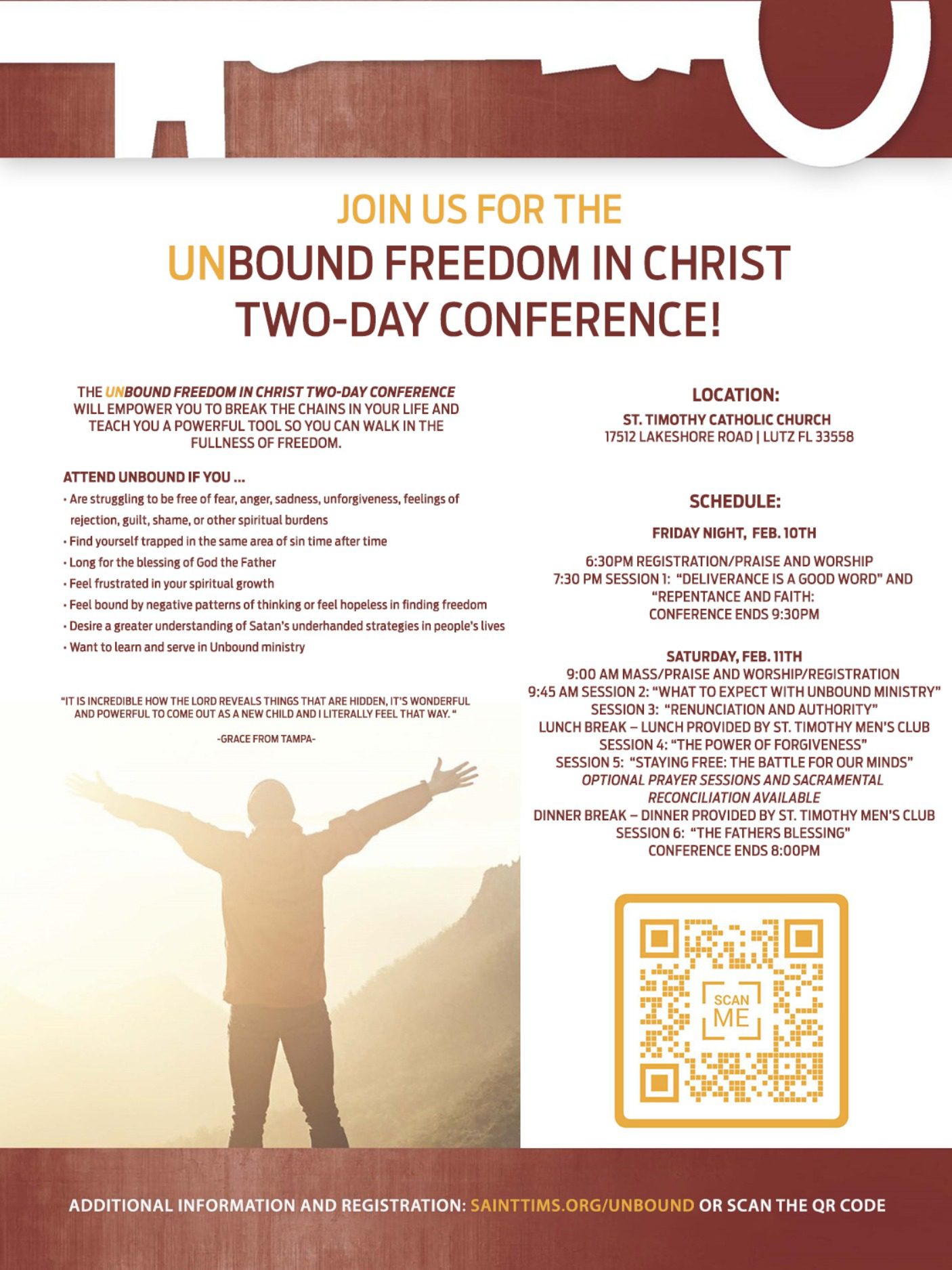 UNBOUND Ministry – St. Lawrence Catholic Church