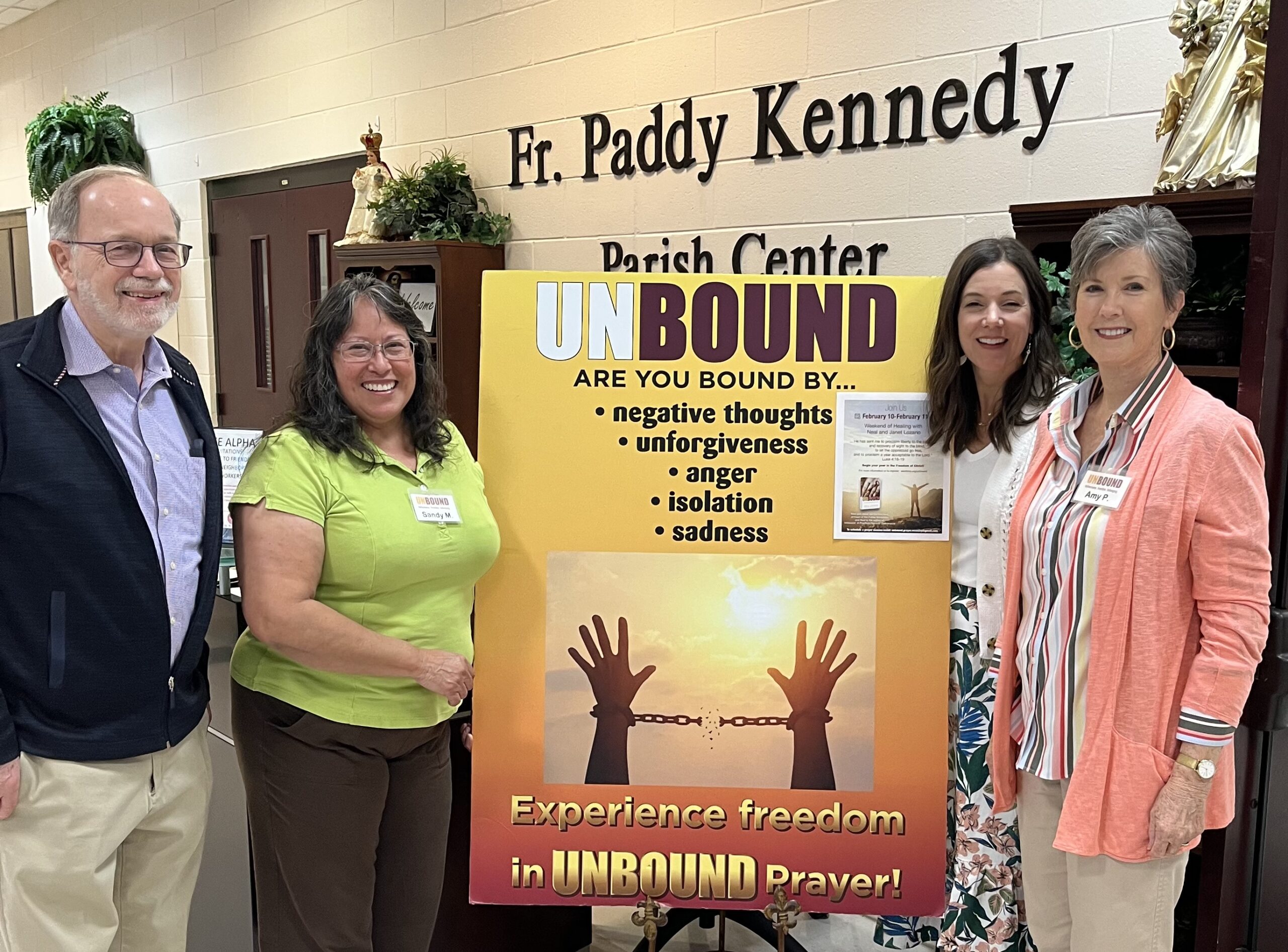 UNBOUND Ministry – St. Lawrence Catholic Church