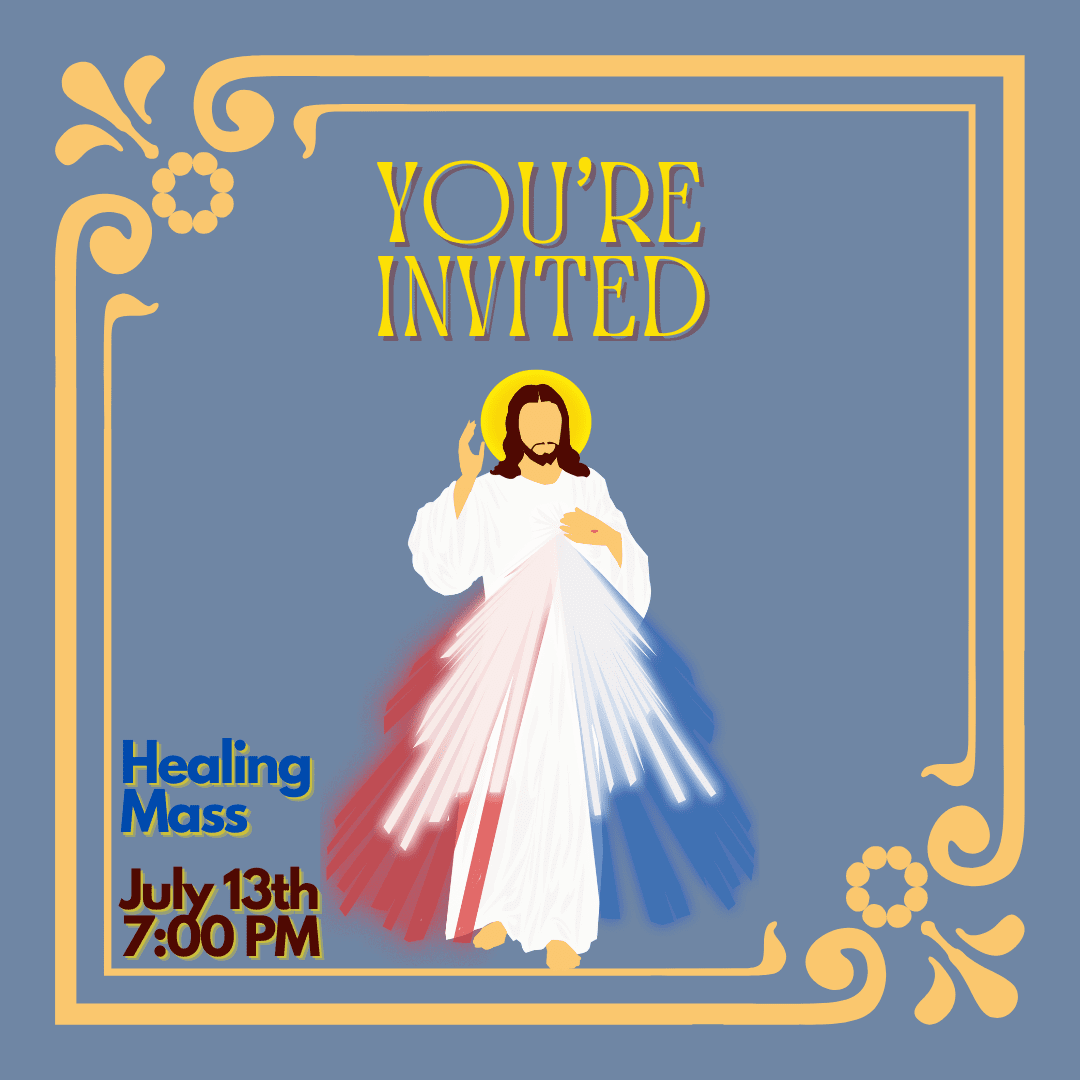 Divine Mercy Healing Mass – St. Lawrence Catholic Church