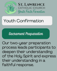 Youth Confirmation – St. Lawrence Catholic Church